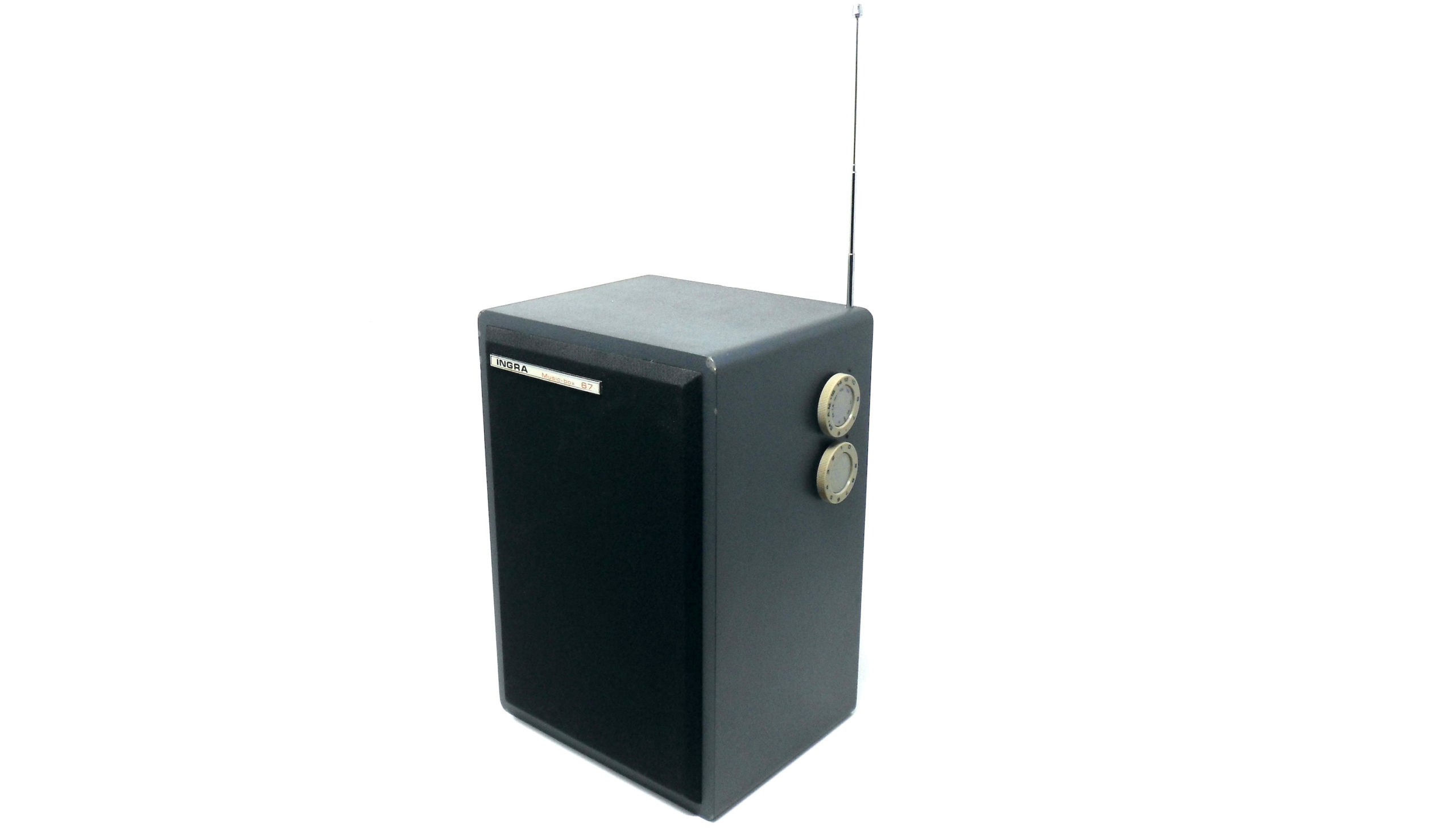 Radio Ingra Music Box 67 - Aparato icónico de la marca de Barcelona