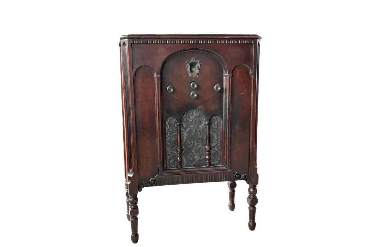 Radio Philco 77 Lowboy, antigua de 1930. Majestuosa