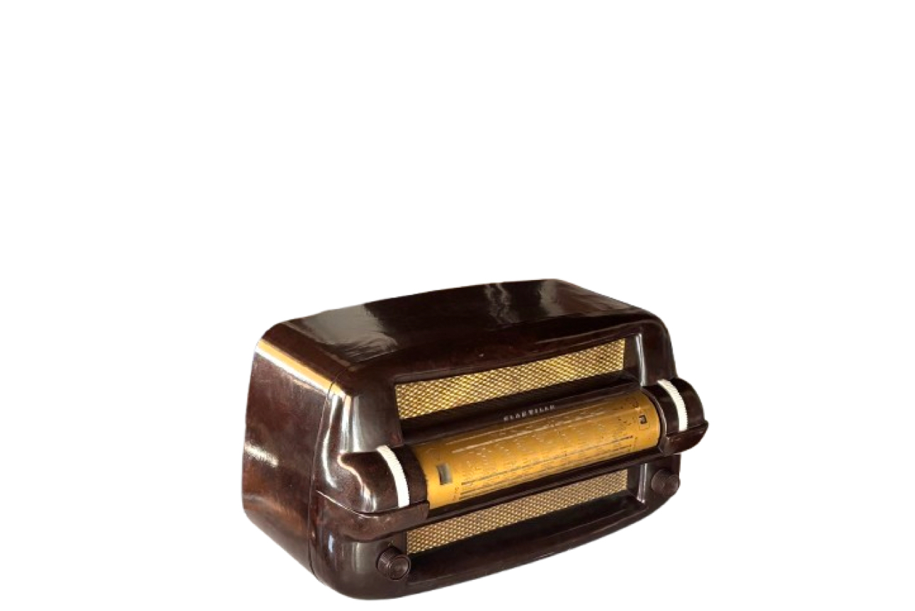 Clarville E600. Bonita radio francesa de una marca interesante